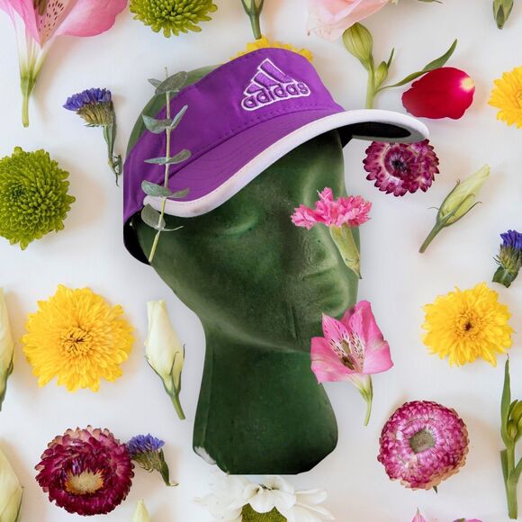 adidas | Accessories | Adidas Purple Womens Visor Ball Cap Hat ...